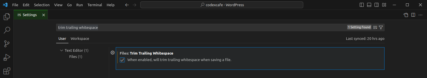 How to Remove Trailing Whitespace in VS Code - CodexCafe How to Remove Trailing Whitespace in VS Code - CodexCafe